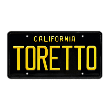 Back to the Future | DeLorean Time Machine | OUTATIME | Metal Stamped ...