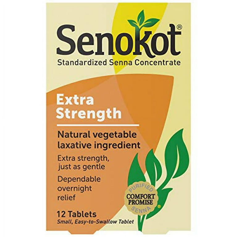 Senokot Regular Strength 100 Count, 47% OFF