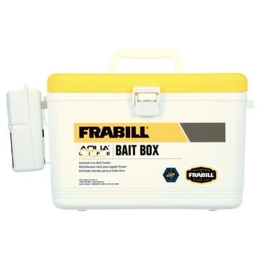 Frabill Fishing Insulated Styrofoam Bait Bucket, 8 Quart - Walmart.com