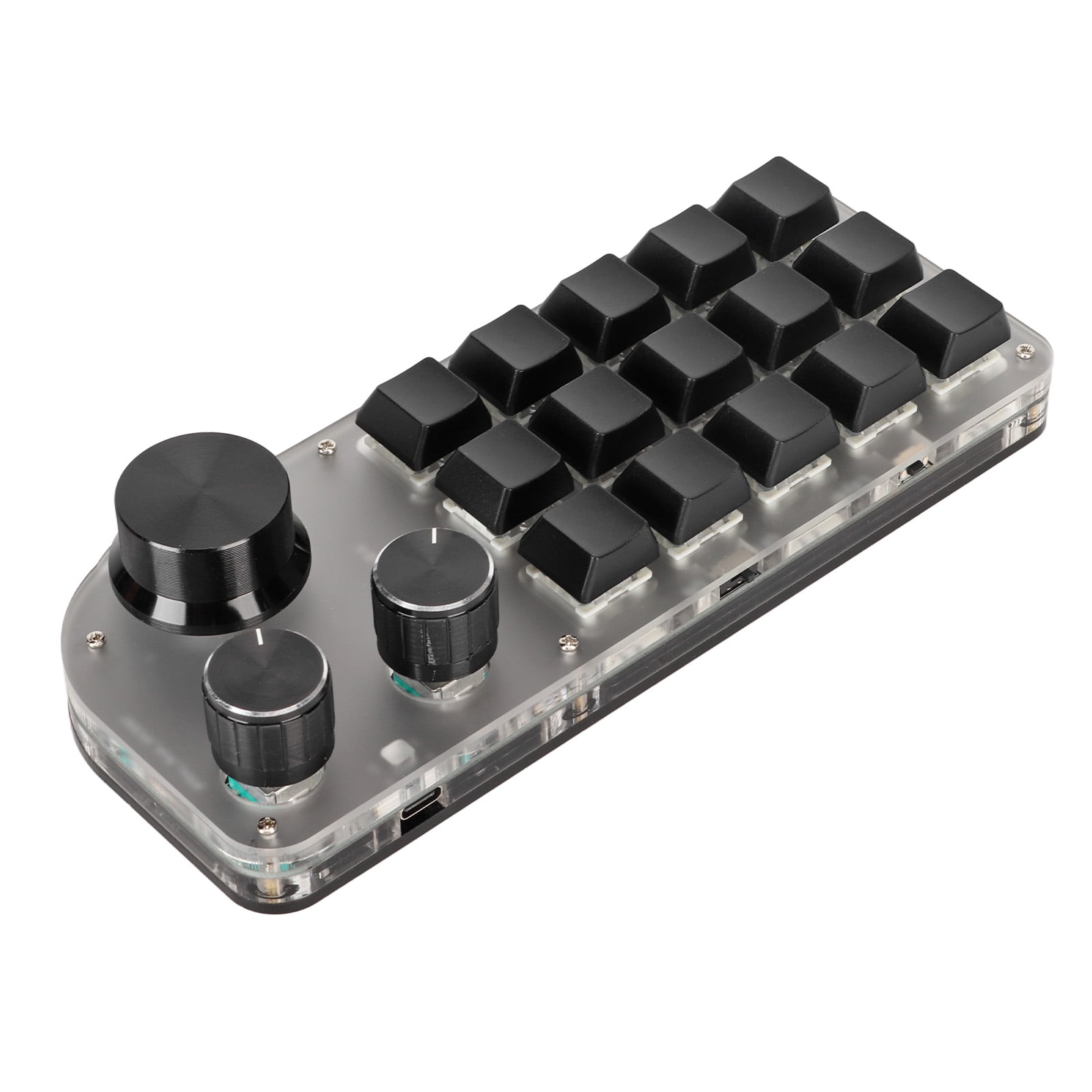 Teclado mecánico, teclado programable, teclado programable de 3 botones ...