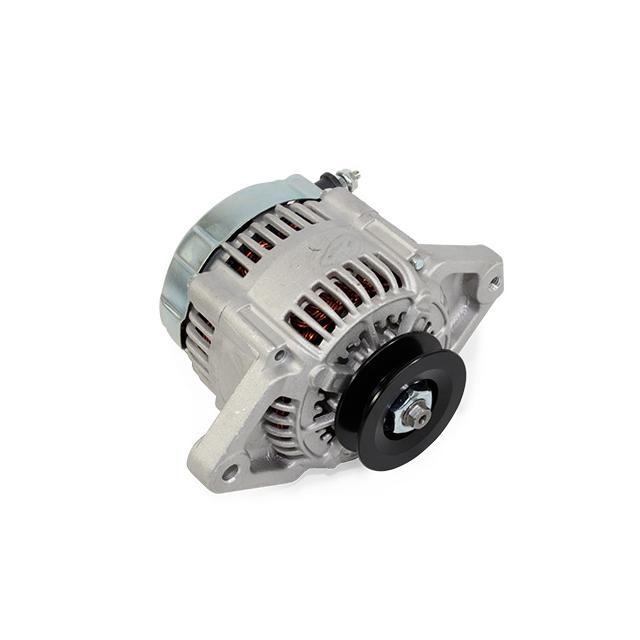 TSP Satin Mini Denso Racing Style V-Belt 90 Amp Alternator ES1004 ...