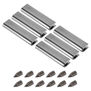 Uxcell Zinc Alloy Belt Buckle End Tip, 1.53 Inch Zipper Clip Strap End ...