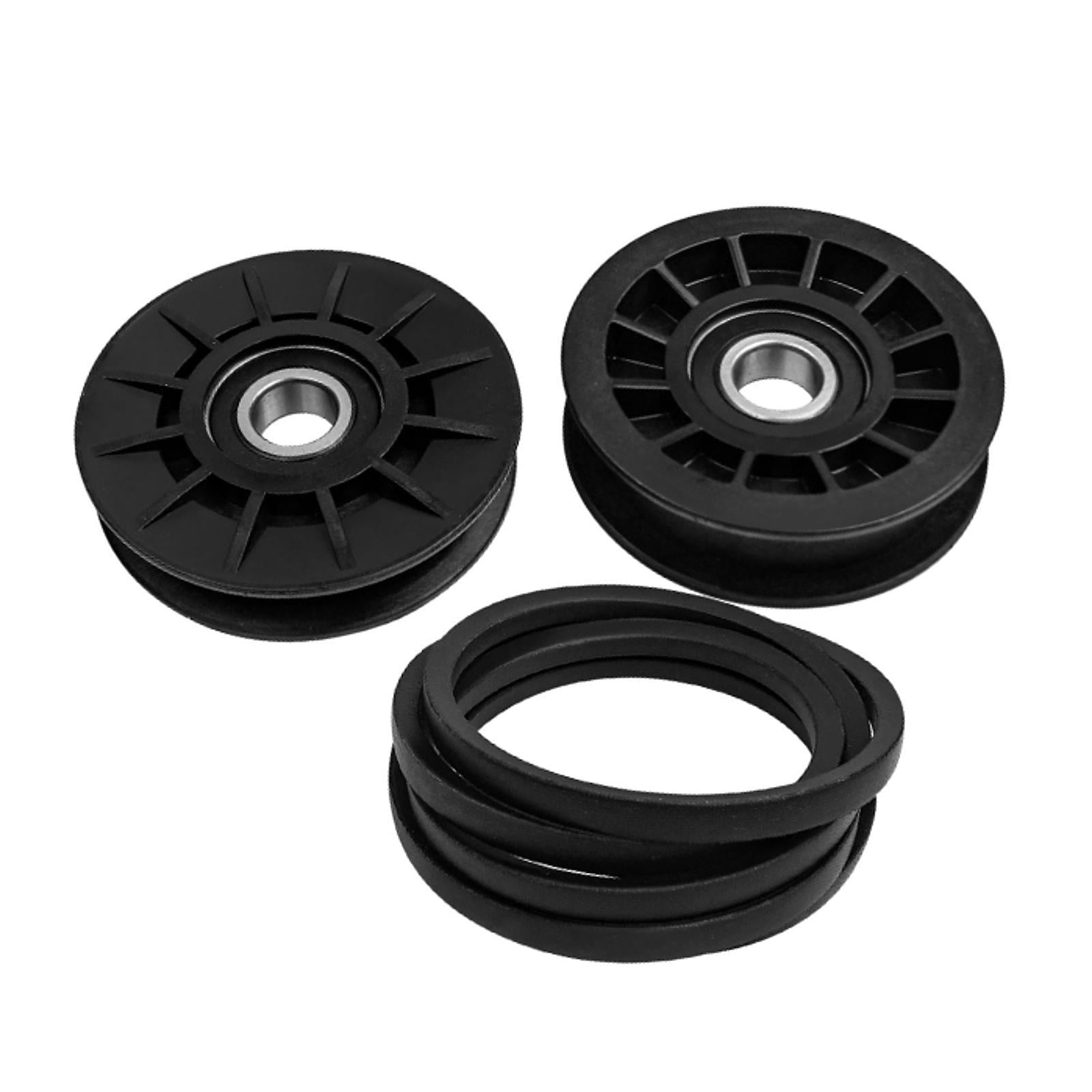 DYNWAVECA Drive V Idler Pulley,Tractor Drive Belt 756-05032 Flat Idler ...