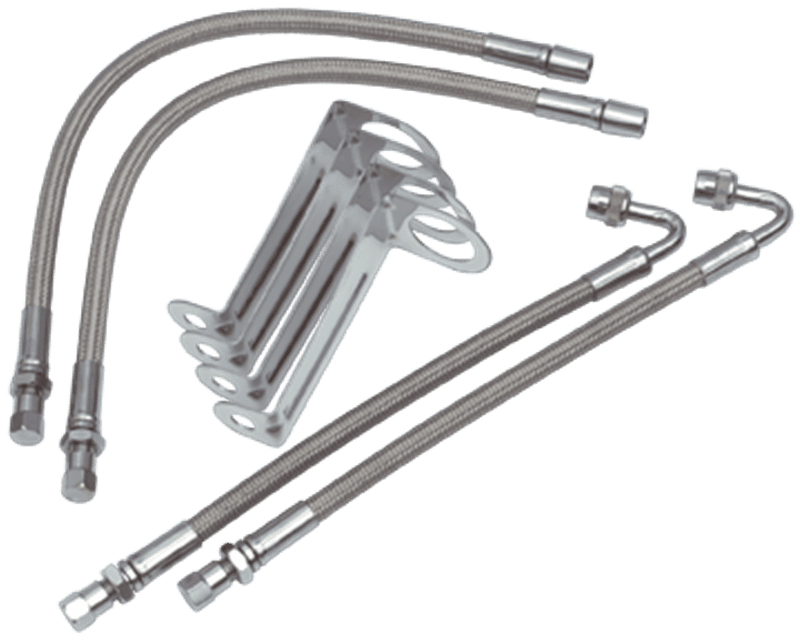 Phoenix USA Valve Stem Extension AML1 AirMax; Braided Stainless Steel ...