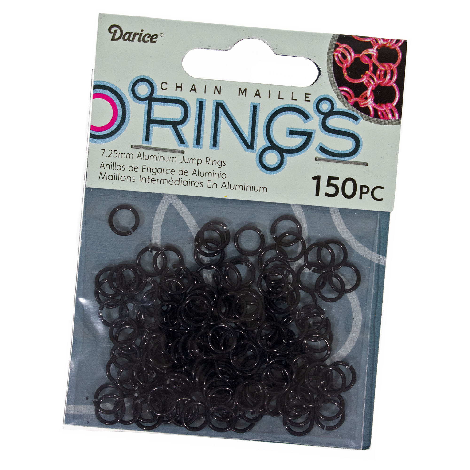 Aluminum Chain Maille Jump Rings - Connecting Loops in Multiple Colors ...