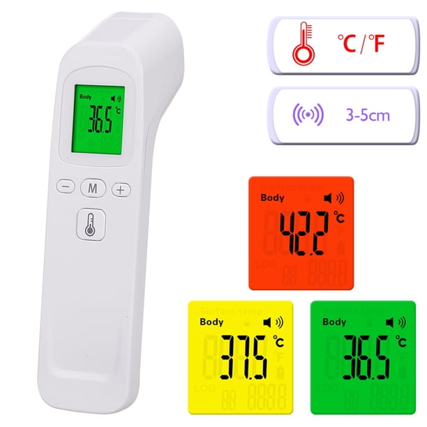 Lanon Non-Contact Digital Infrared Forehead Thermometer with Fever ...