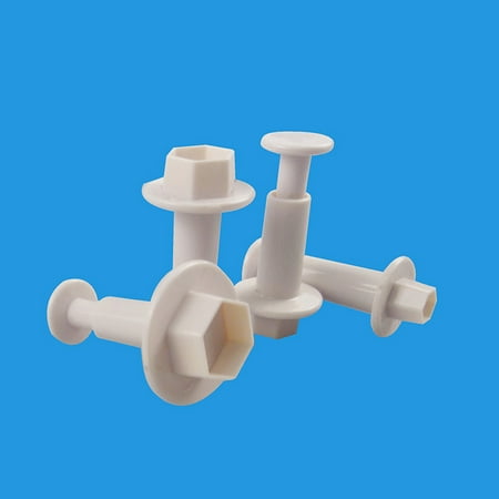 yingyy 4pcs Hexagon Shaped Plastic Biscuits Spring Cutting spring ...