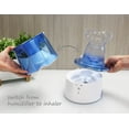 EE-5202 Inhaler & Warm Mist Humidifier, 0.5 Gallon, Blue & White ...