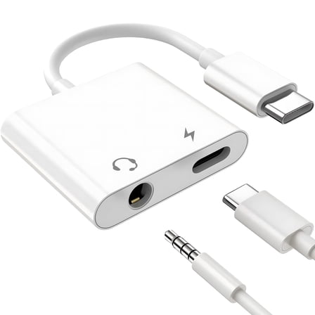 Anker USB C to 3.5mm Audio Adapter, Male to Female Nylon Cable with DAC ...