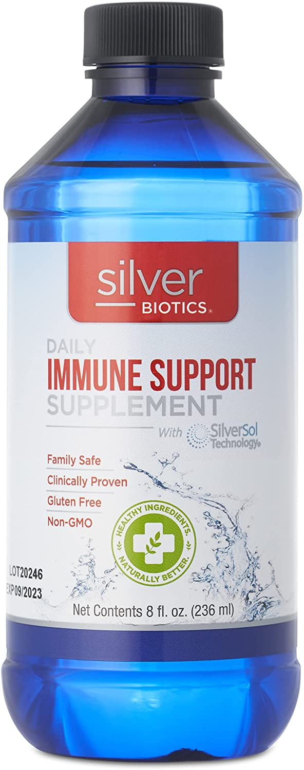 American Biotech Labs Silver Biotics Your Daily Immune System Support 8 ...