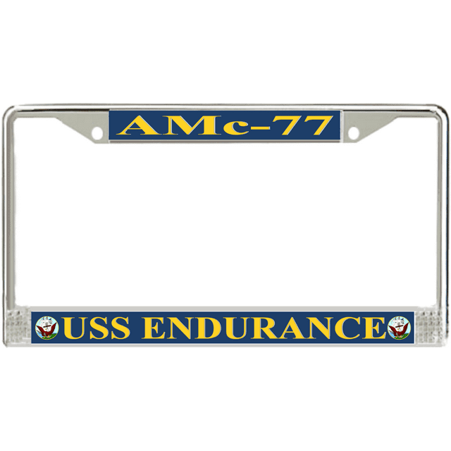 USS Endurance AMc-77 License Plate Frame - Walmart.com