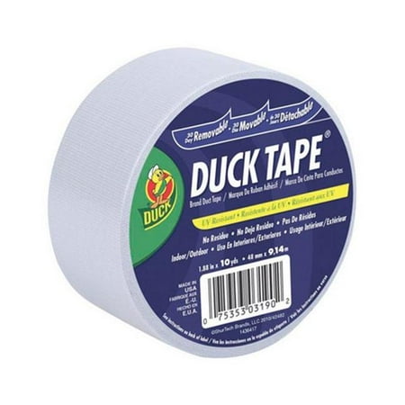 Duck 528183 White Removable Duct Tape | Walmart Canada