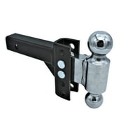 TRIMAX TRZ6AL-RP Razor 6in Aluminum Adjust Hitch-Dual Ball - Walmart.com