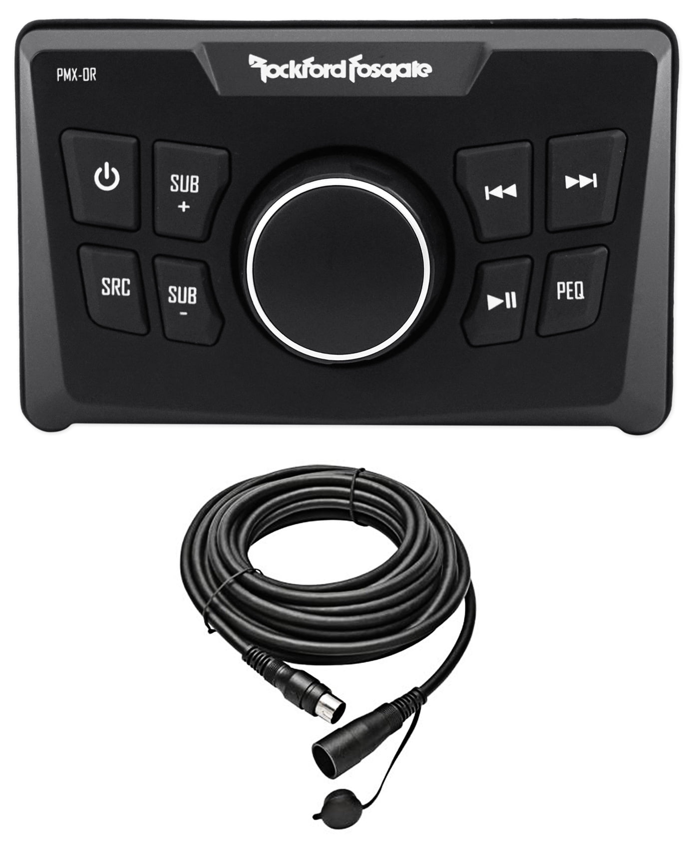 Rockford Fosgate PMX-0R Marine Wired Remote Control For PMX-8BB, PMX-5 ...