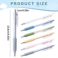 0.5mm Retractable Gel Ink Pens – Cute Aesthetic Soft Grip Pens for ...