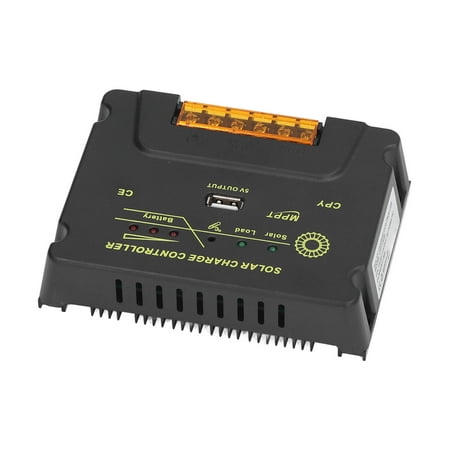 MPPT Solar Charge Controller, 20A Solar Panel Charge Controller With ...