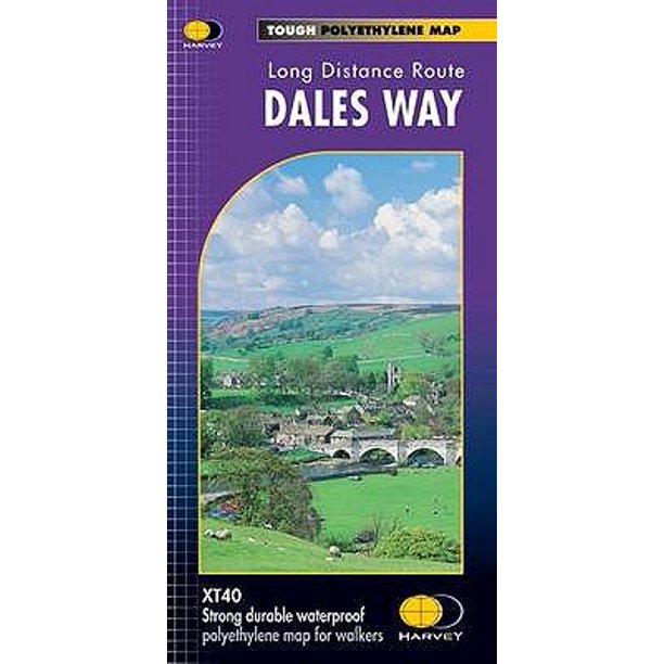 Dales Way: XT40 (Route Map) (Map) - Walmart.com