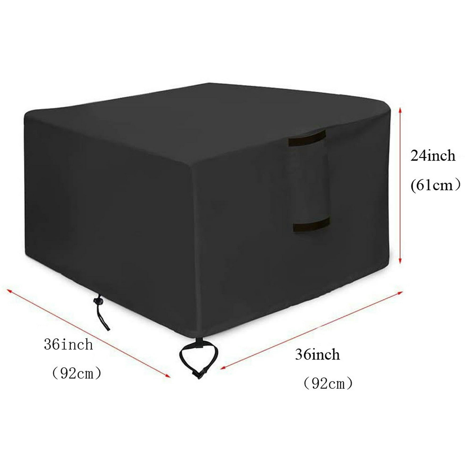 Click here for Homdeep 36x36x24 Inch Square Fire Pit Cover Heavy... prices