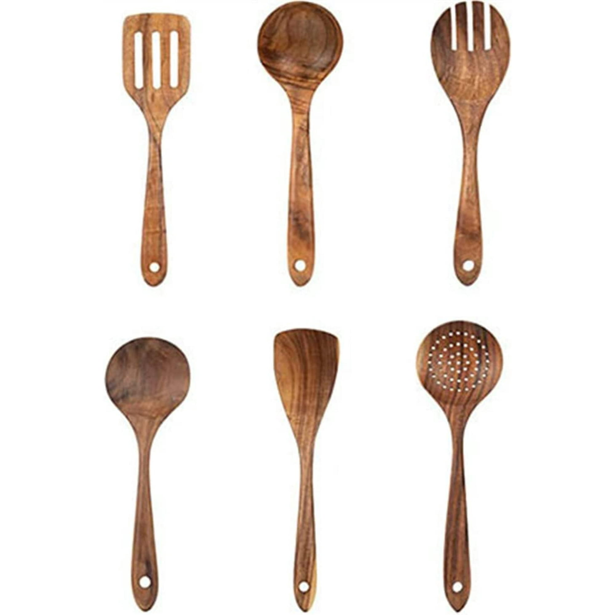 Click here for Deandawn Cooking Tool Sets Teak Solid Wood Kitchen... prices