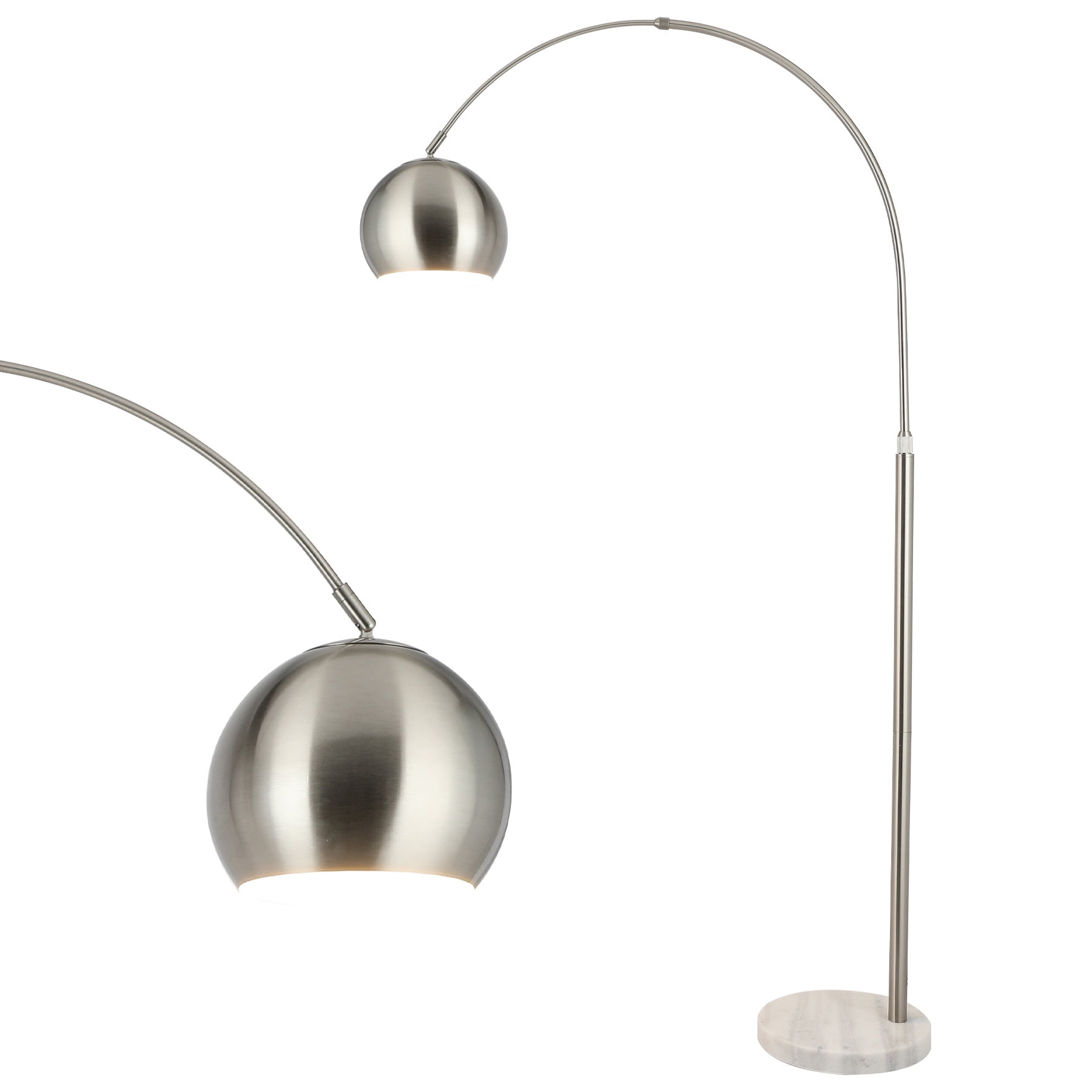 Bestco 5'10" Arching Standing Lamp w 360° Rotating Shade - Walmart.com