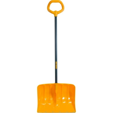 Snow Rake Shovel, Snow & Leaf Removal Tool & Pusher Scraper with 24 ...