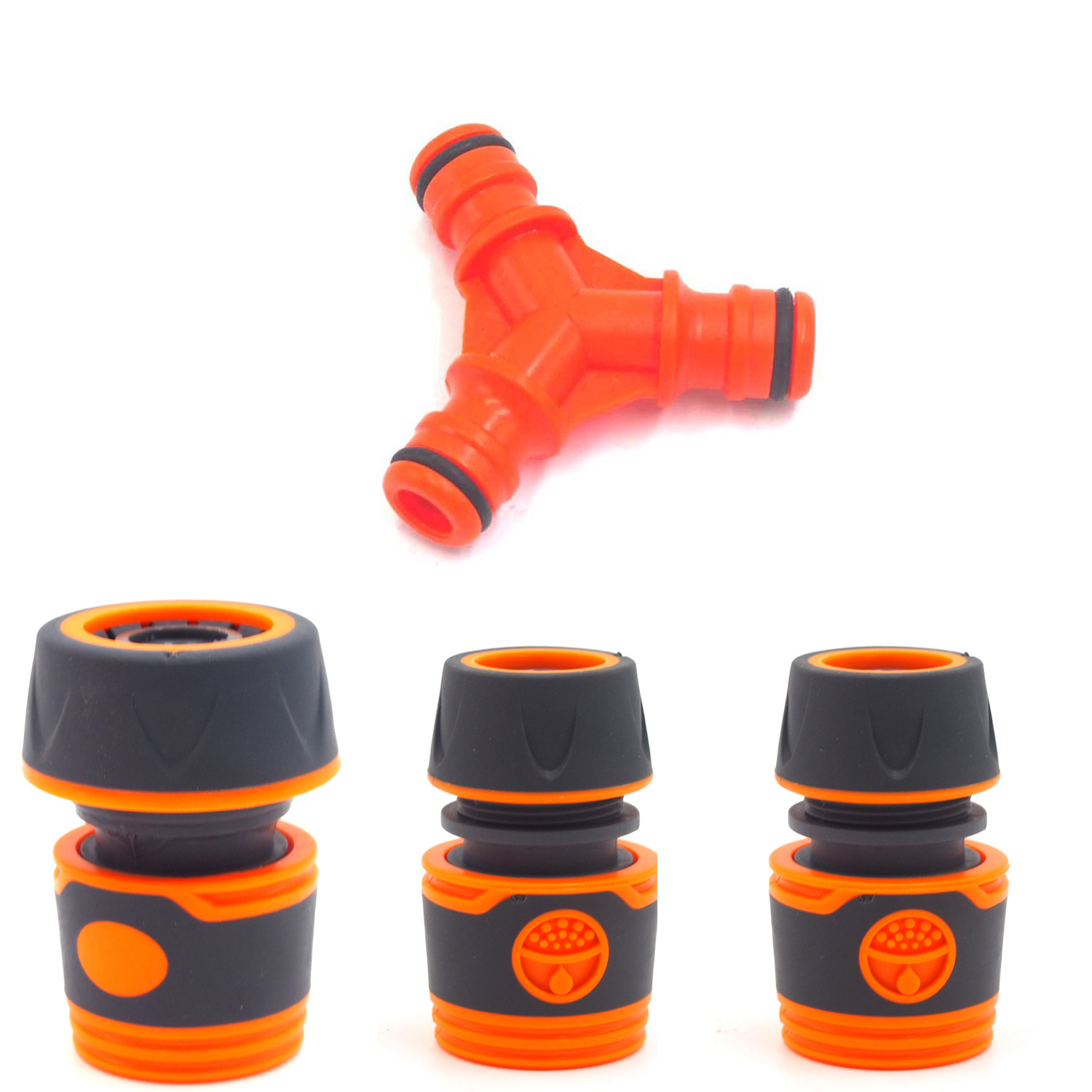 Water Faucet Separator, Y-Shaped Plastic Y-Shaped Pacifier Connector ID ...