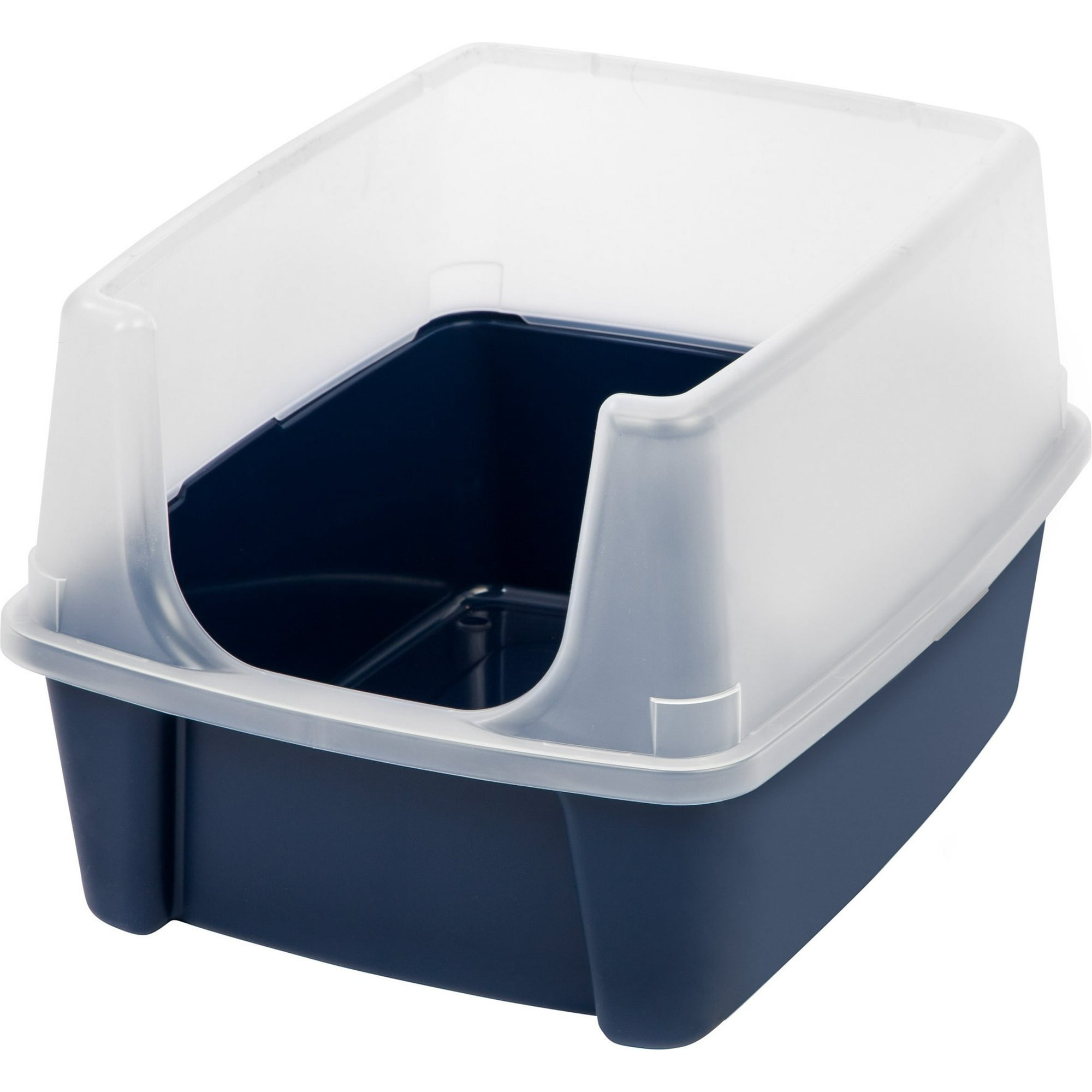 Click here for Iris Usa Open Top Cat Litter Box With Scatter Shie... prices