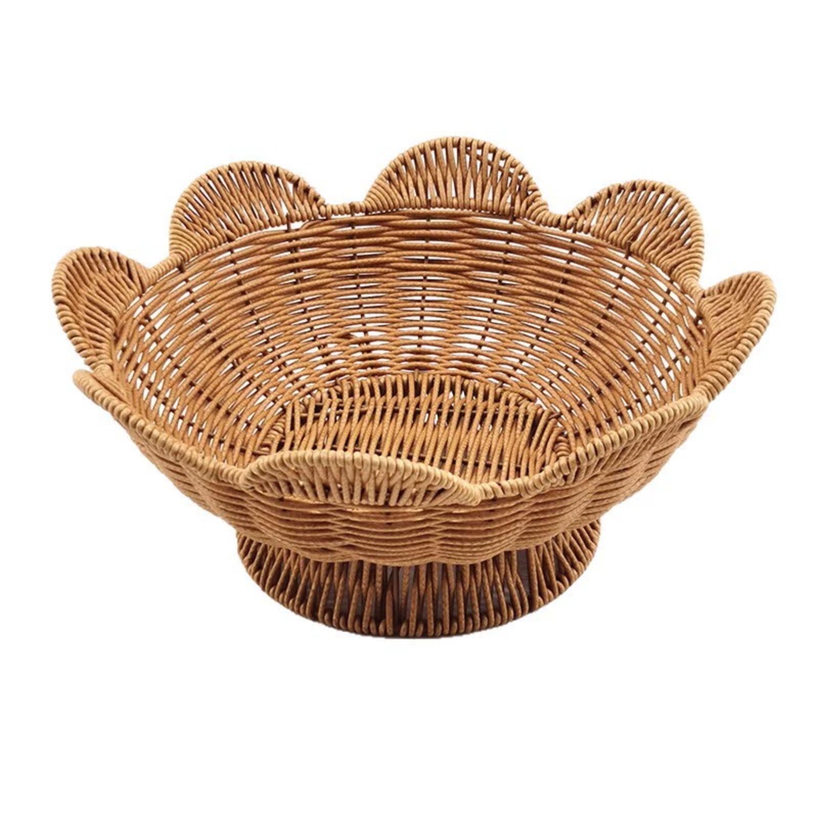 Click here for Ahmt Rattan Pedestal Bowl  12 Inch Diameter  Natur... prices