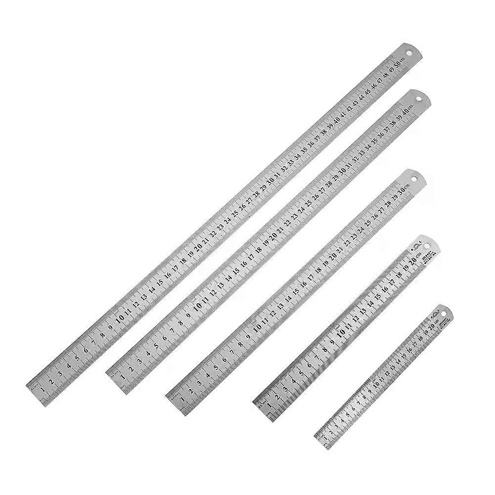 Stainless Steel Ruler Metal Ruler High Precision Centimeter Ruler ...