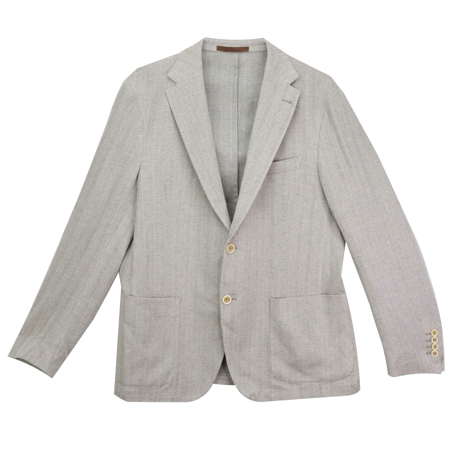 Click here for Eleventy Mens Brown Herringbone Single-Breasted Ja... prices