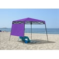 Go Hybrid 7 x 7 ft. Slant Leg Canopy, Purple - Walmart.com