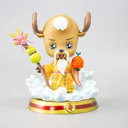 One Piece Tony Chopper Chinese New Year Auspicious Blessing Dress 20cm ...