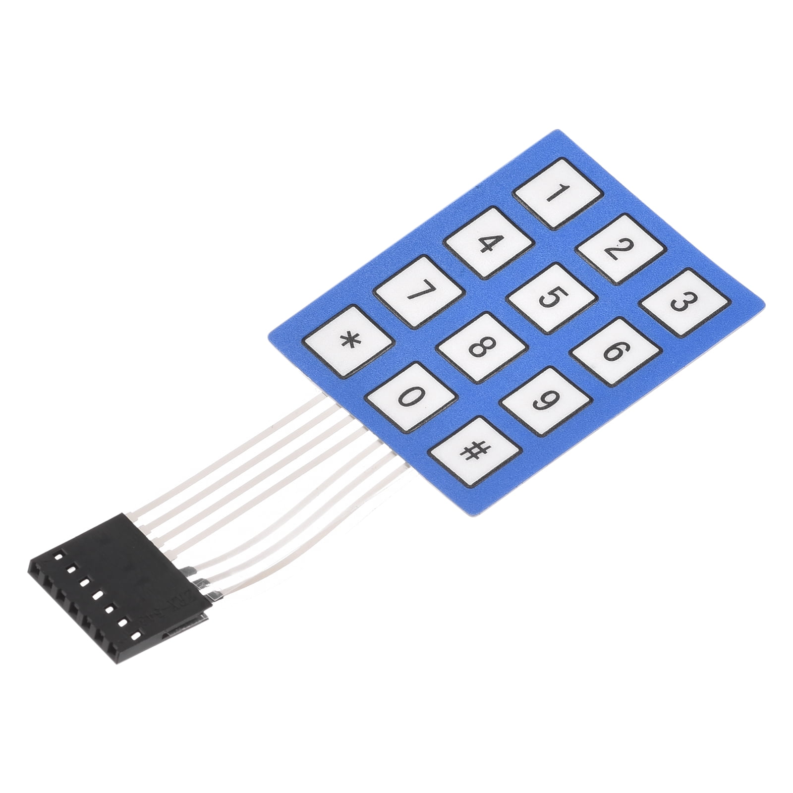 Uxcell Universal Switch Keypad DIY Keyboard 3x4 Blue 1 pcs - Walmart.com