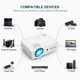 VANKYO Mini Video Projector with 50,000 Hours LED Lamp Life, 236 ...
