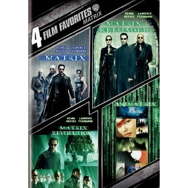 The Matrix 4-Film Déjà Vu Collection (DVD) - Walmart.com