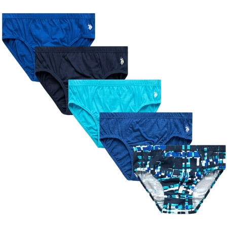 U.S. Polo Assn. Men's Woven Boxer Underwear with Functional Fly (3 Pack ...