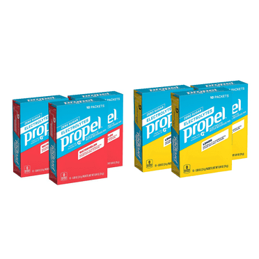 Propel Zero Sugar Water Beverage Mix, 4 Flavor Variety Pack ...