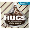 Hershey's Hugs Milk Chocolate and White Creme Candy, Family Pack 16.1 ...