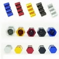 SWETRACE Aluminum Alloy Car Tyre Valve Cap 20Pcs 15 * 9mm for Tire Caps ...