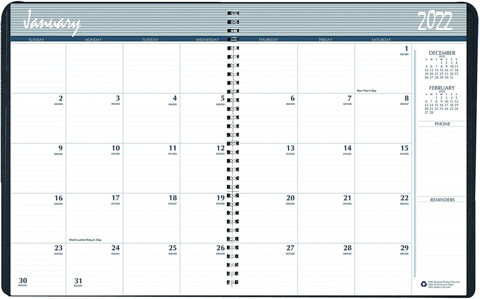 House Of Doolittle 2022 2023 Two Year Calendar Planner Monthly Black House Of Doolittle 2022 2023 Two Year Calendar Planner Monthly Black