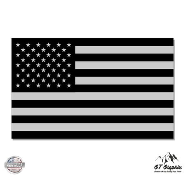 Subdued Flag USA Military Tactical - 3" Vinyl Sticker - For Car Laptop ...