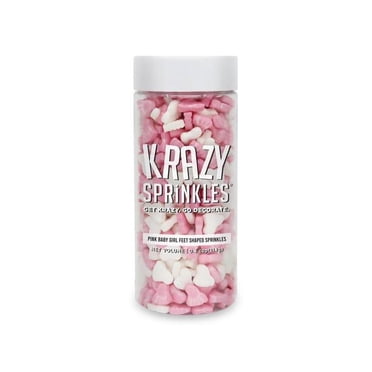 Sprinkle Sprinkles Pink Peony Sprinkle Mix | Pink Sprinkles | Baby ...