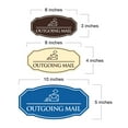 Signs ByLITA Victorian Outgoing Mail Durable ABS Plastic | Laser ...