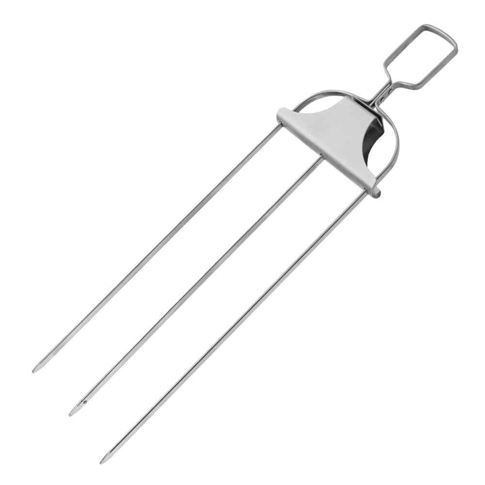 Meat Forks for Cooking | Stainless Steel Barbecue Forks with Pusher ...