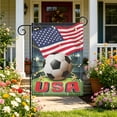 1pc Iraq Football Fan Pride Patriotic Double Sided Garden Flag|Outdoor ...