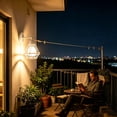 WEXOPE Industrial Style Loft Wall Lamp with Rope Design, Plug - in ...
