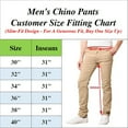Men’s Heavyweight Fleece-Lined Stretch Chino Uniform Work Pants (31 ...
