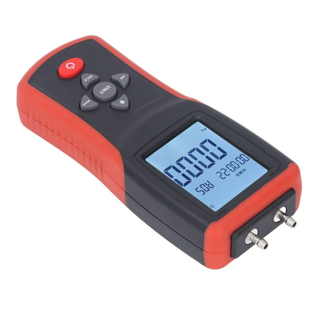 Digital Differential Pressure Tester,Digital Manometer 12 Units Digital ...