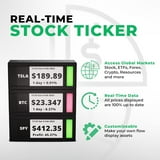 TickrMeter Real-Time Stock and Crypto Ticker Display for Computer ...