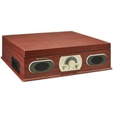 Studebaker SB6052 Wooden Turntable with AM/FM Radio & Cassette Player ...